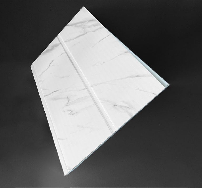 White Marble Groove PVC Ceiling – Upper Edge | Premium Supplier of Edging