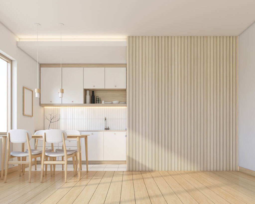 Birch Black Slat Wall – Upper Edge | Premium Supplier of Edging