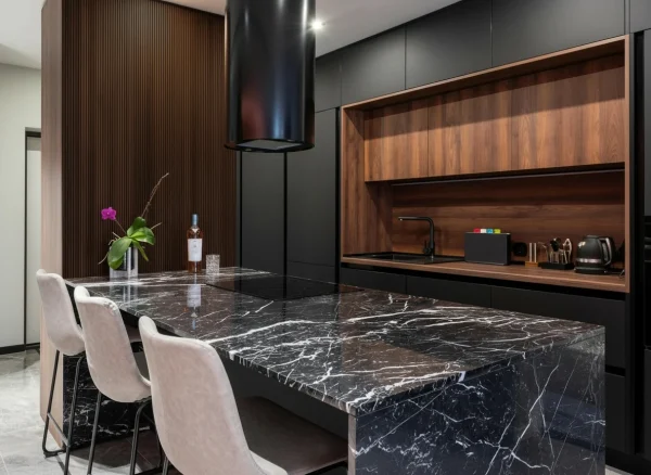 Wenge Black Slat Wall – Upper Edge | Premium Supplier of Edging