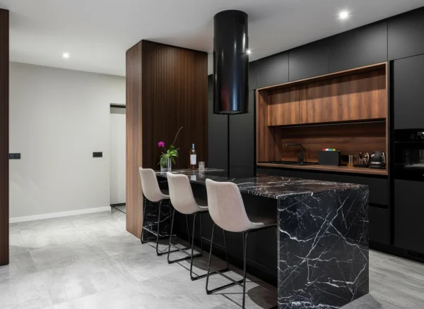 Wenge Black Slat Wall – Upper Edge | Premium Supplier of Edging