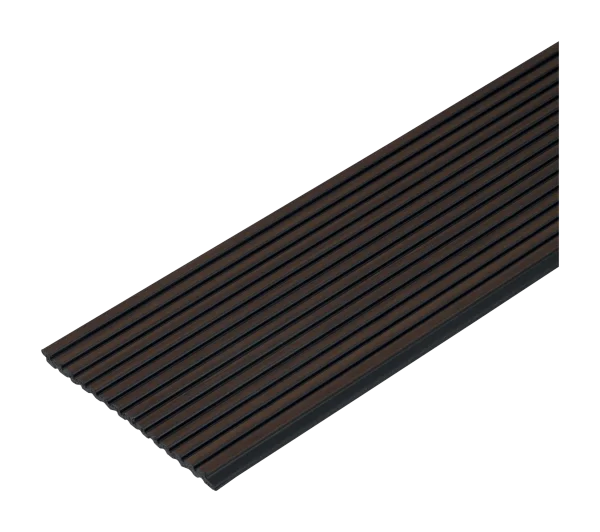 Wenge Black Slat Wall – Upper Edge | Premium Supplier of Edging