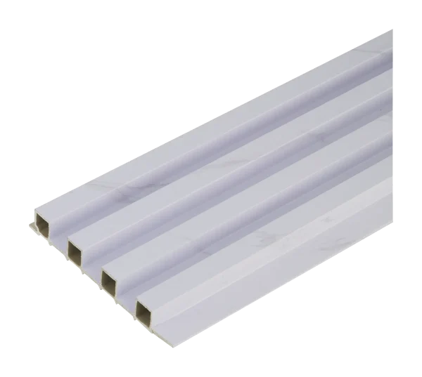 White Marble Slat Wall – Upper Edge | Premium Supplier of Edging